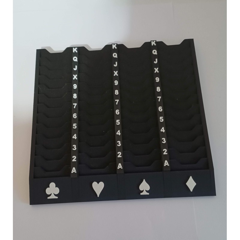 Small Index Card Sorters for Magician's Case (52 cards). Organizer for ...